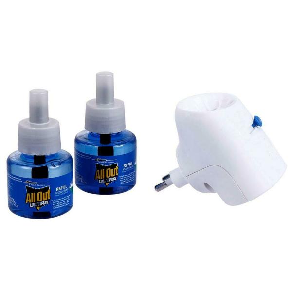 All Out Ultra Power+ Slider Mosquito Repellent Machine+ Refill 45 ml ...