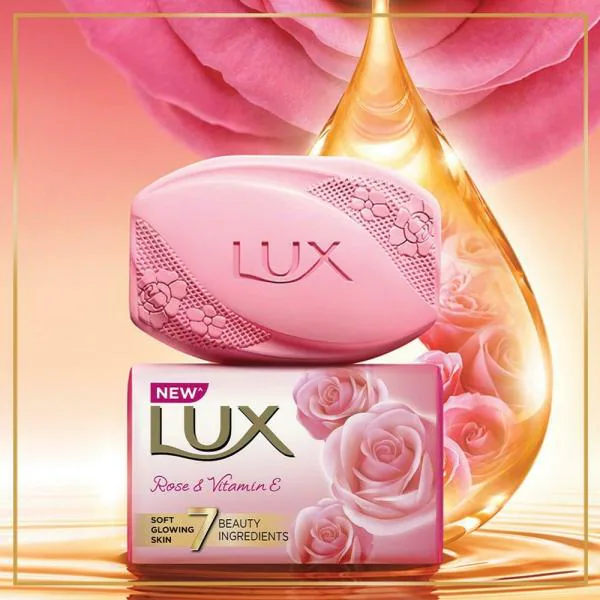 Lux Rose & Vitamin E Soft Glowing Skin Soap Bar 150 g (Pack of 3) - JioMart