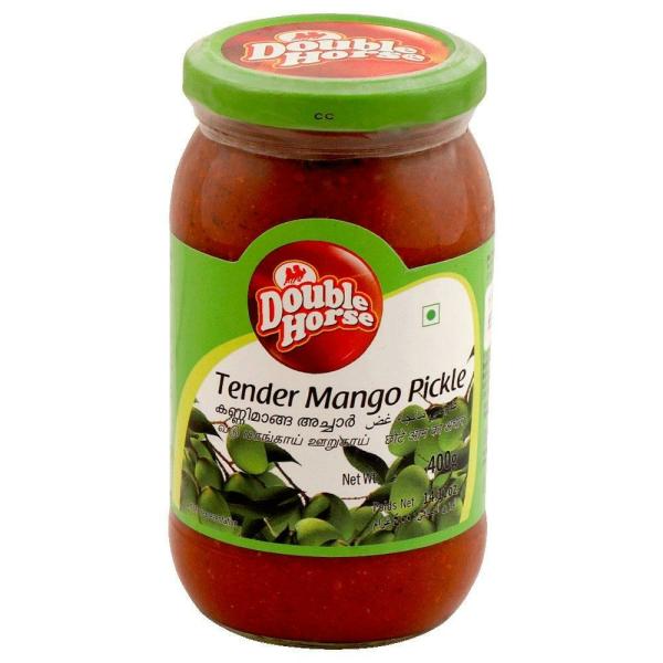 Double Horse Tender Mango Pickle 400 g - JioMart
