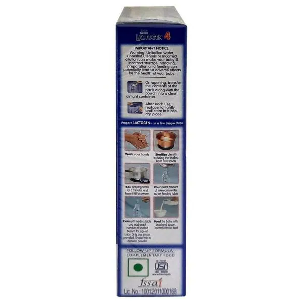 Lactogen 4 Infant Follow-up Formula Powder (18 - 24 Months) 400 g - JioMart