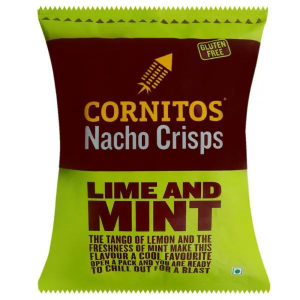Cornitos Lime & Mint Nacho Crisps 60 g - JioMart