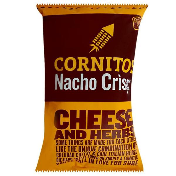 Cornitos Cheese and Herbs Nacho Crisps 150 g - JioMart