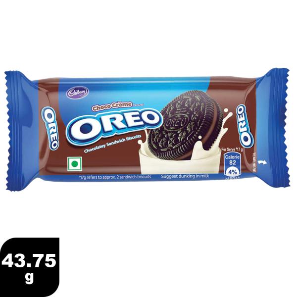 Cadbury Oreo ChocoCreme Chocolatey Sandwich Biscuits 43.75 g - JioMart