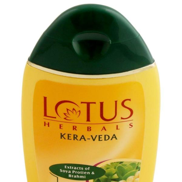 Lotus Herbals Kera-Veda Soyashine Soya Protein & Brahmi Shampoo 200 ml ...