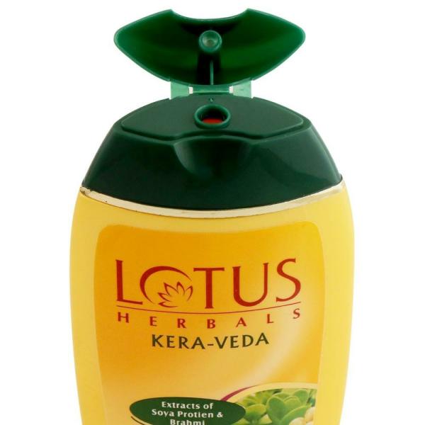 Lotus Herbals Kera-Veda Soyashine Soya Protein & Brahmi Shampoo 200 ml ...