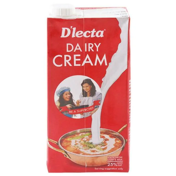 D'lecta Dairy Cream 1 L (Tetra Pak) - JioMart