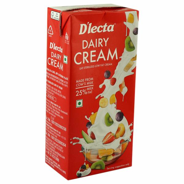 D'lecta Dairy Cream 1 L (Tetra Pak) - JioMart