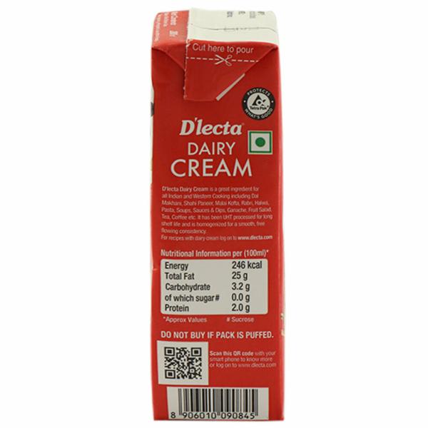 D'lecta Dairy Cream 200 ml (Tetra Pak) - JioMart