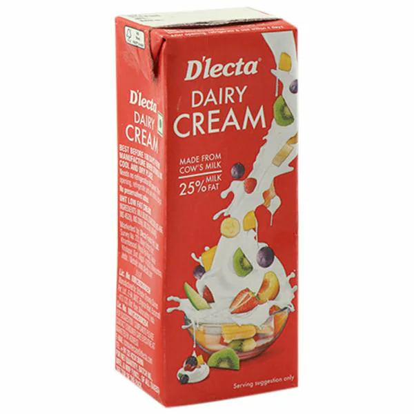 D'lecta Dairy Cream 200 ml (Tetra Pak) - JioMart