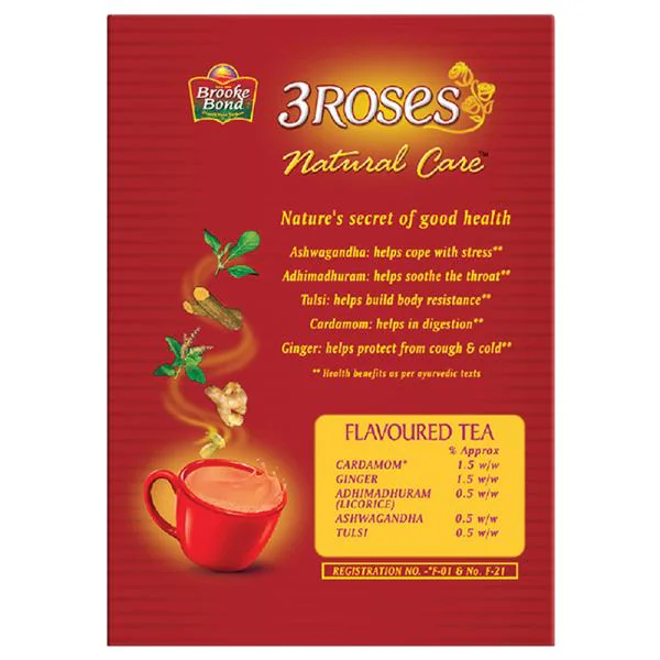3 Roses Natural Care Tea 250 g (Carton) - JioMart