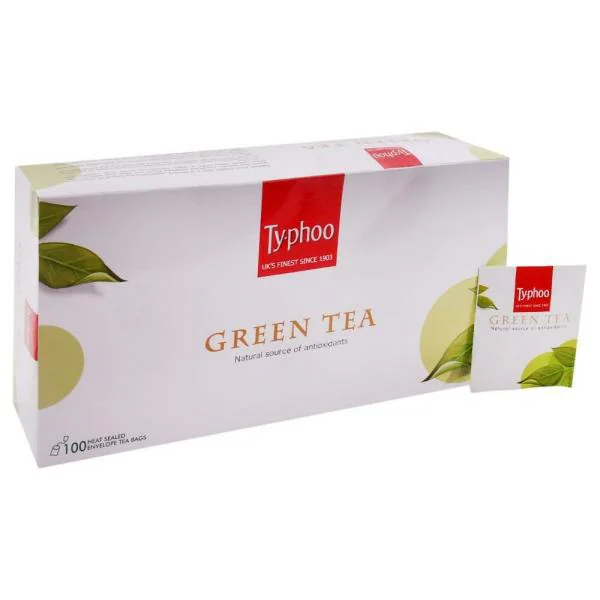 Typhoo Green Tea Bags 100 pcs - JioMart