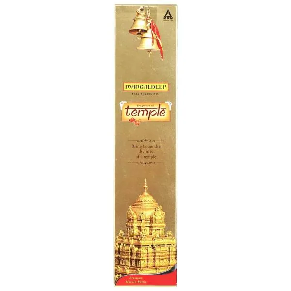 Mangaldeep Fragrance Temple Gold Tradition Agarbatti 20 pcs - JioMart