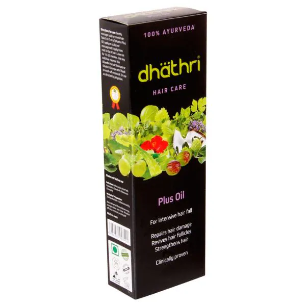 Dhathri Hair Care Plus Hair Fall Prevention Herbal Hair Oil 100 ml ...