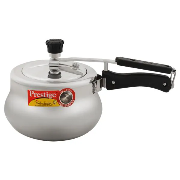 Prestige Nakshatra Plus Induction Base Aluminium Handi Pressure Cooker ...