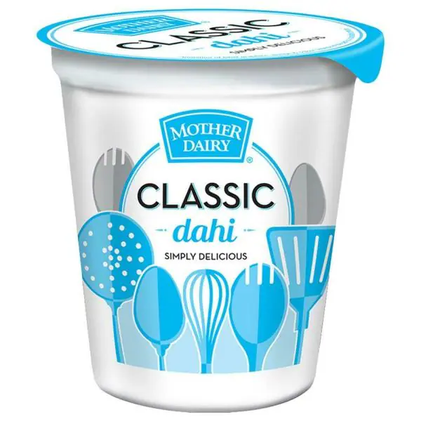 Mother Dairy Classic Dahi 400 g (Cup) - JioMart