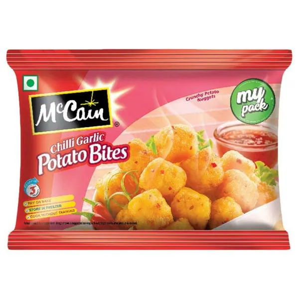 McCain Chilli Garlic Potato Bites 200 g - JioMart
