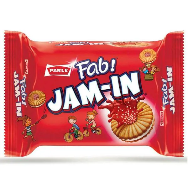 Parle Fab Jam-In Cream Biscuits 150 g - JioMart