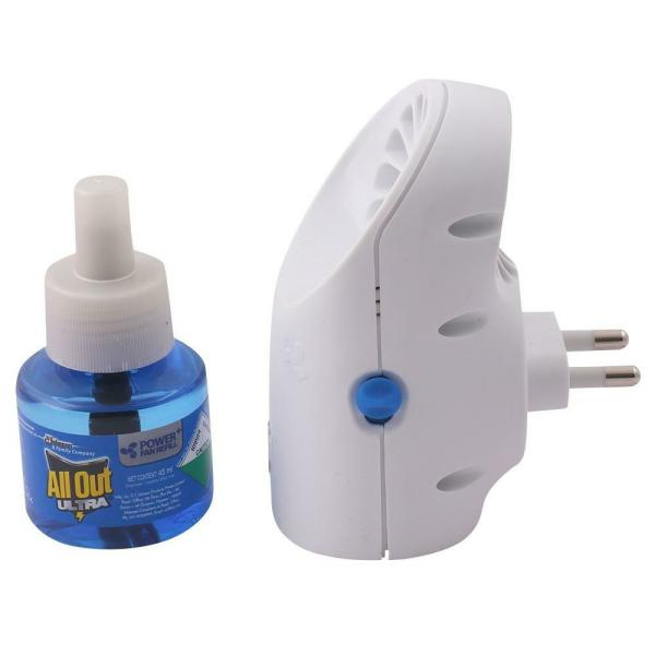 All Out Ultra Power+ Fan Mosquito Repellent Machine + Refill 45 ml ...