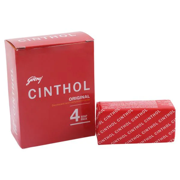 Cinthol Original Deo & Complexion Soap 100 g (Pack of 4) - JioMart