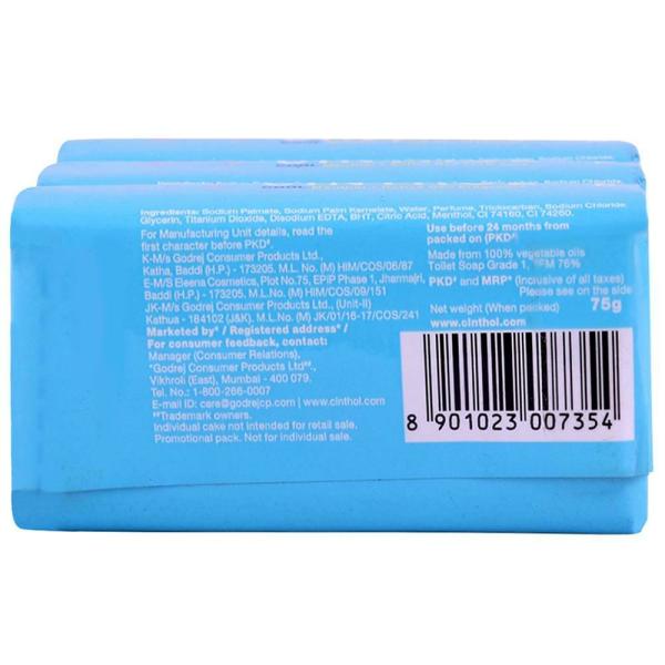 Cinthol Cool Deo Soap with Menthol 75 g (Pack of 3) - JioMart