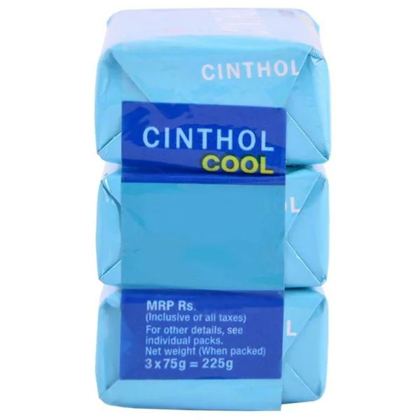 Cinthol Cool Deo Soap with Menthol 75 g (Pack of 3) - JioMart