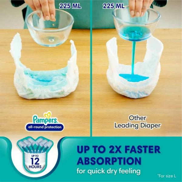 Pampers All Round Protection Baby Diper (XL) 20 Count (12 - 17 kg ...