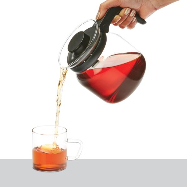 Borosil Classic Round Carafe and Mugs Tea Set (1 L+ 190 ml) (7 pcs ...