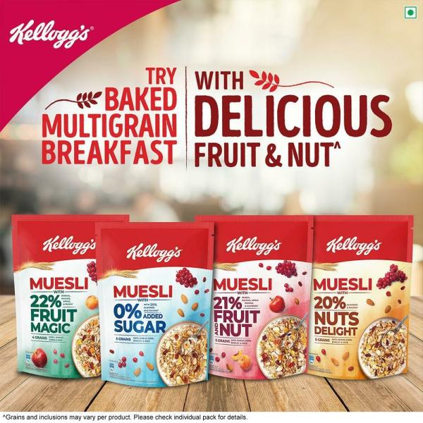 Kellogg's Muesli (No Added Sugar) 500 g - JioMart