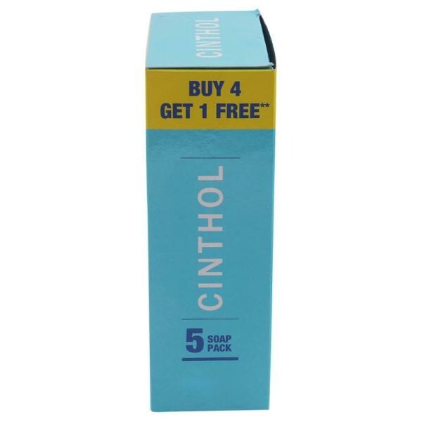 Cinthol Cool Deo Soap with Menthol 100 g (Buy 4 Get 1 Free) - JioMart