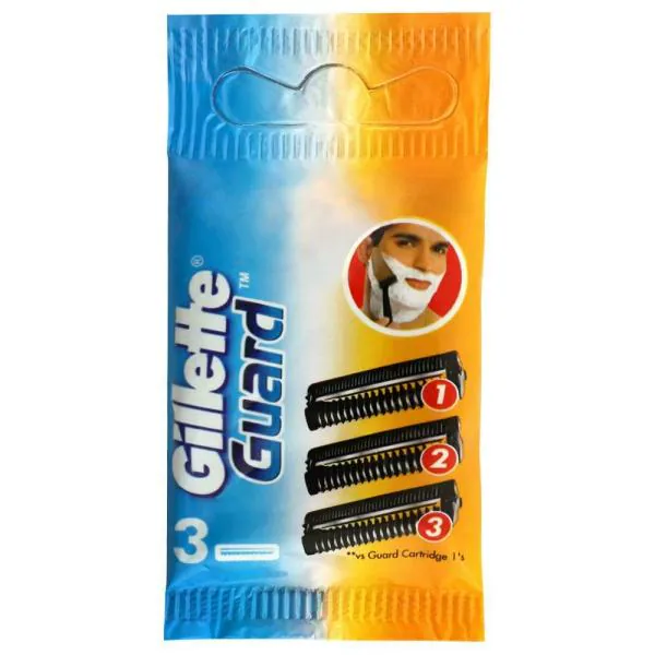 Gillette Guard Shaving Cartridge 3 pcs - JioMart