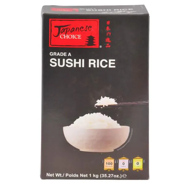 Japanese Choice Uncooked Sushi Rice 1 kg - JioMart