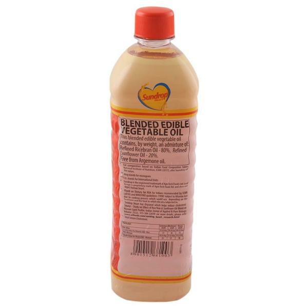 Sundrop Heart Blended Oil 1 L - JioMart