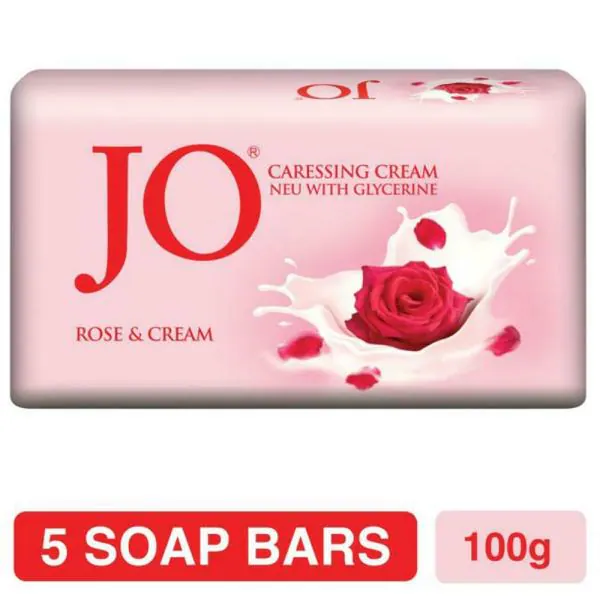 Jo Rose & Cream Soap 100 g (Buy 3 Get 2 Free) - JioMart