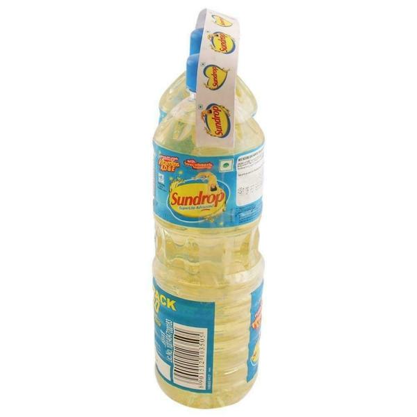 Sundrop SuperLite Advanced Refined Sunflower Oil 1 L (Pack of 2) - JioMart