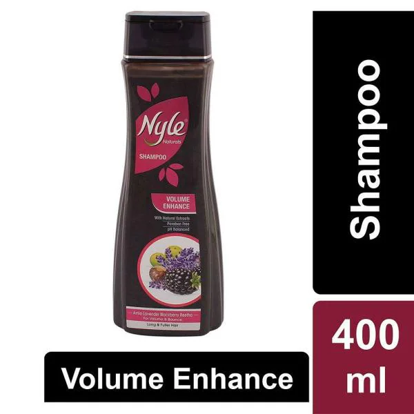 Nyle Naturals Advanced Volume Enhance Paraben Free Shampoo 400 ml - JioMart