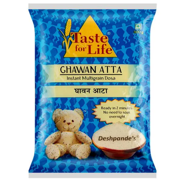 Taste For Life Ghawan Atta 500 g - JioMart