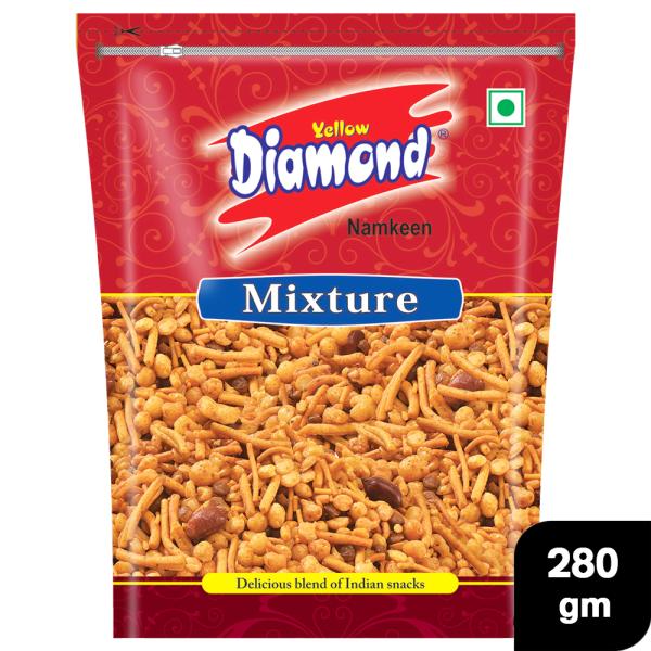 Yellow Diamond Namkeen Mixture 280 g - JioMart