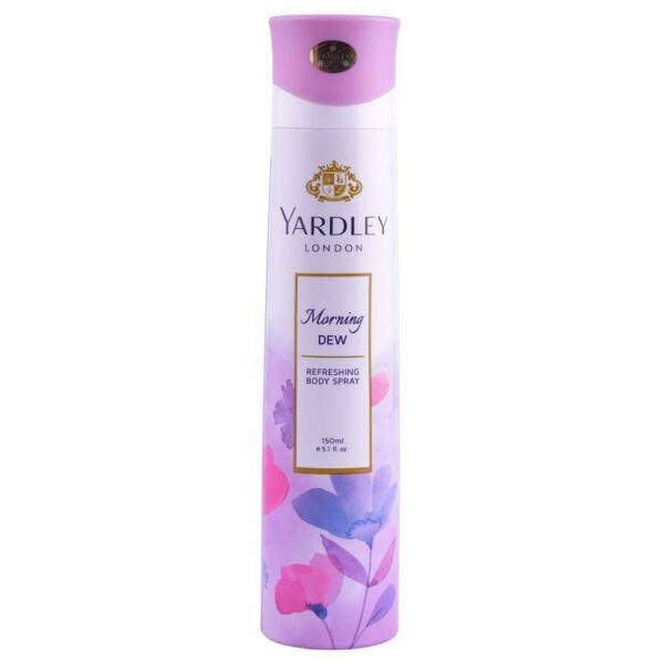 Yardley Morning Dew Refreshing Body Spray for Women 150 ml - JioMart