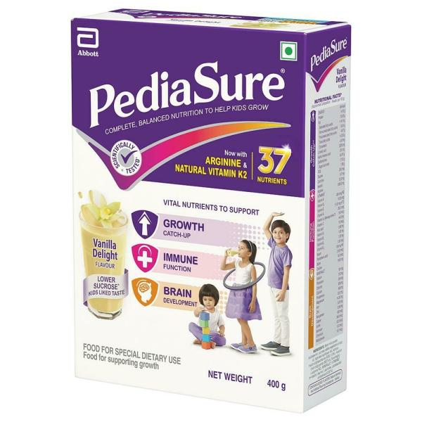 PediaSure Vanilla Delight Drink Powder 400 g (Carton) - JioMart