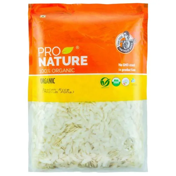 Pro Nature Organic Medium Poha / Aval 500 g - JioMart
