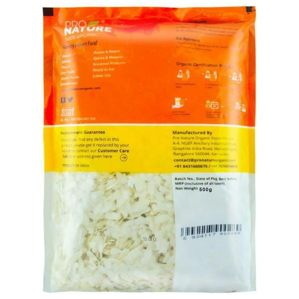 Pro Nature Organic Medium Poha / Aval 500 g - JioMart