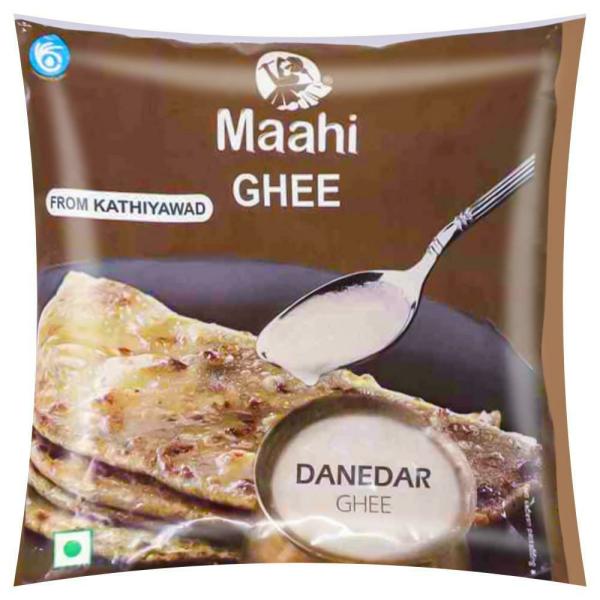 Maahi Danedar Ghee 500 ml (Pouch) - JioMart