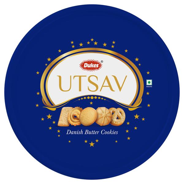 Dukes Utsav Danish Butter Cookies 400 g - JioMart
