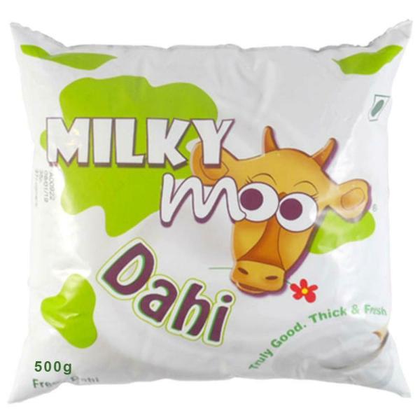 Milky Moo Curd 500 g (Pouch) - JioMart