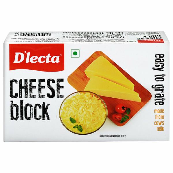 D'lecta Cheese Block 400 g (Carton) - JioMart