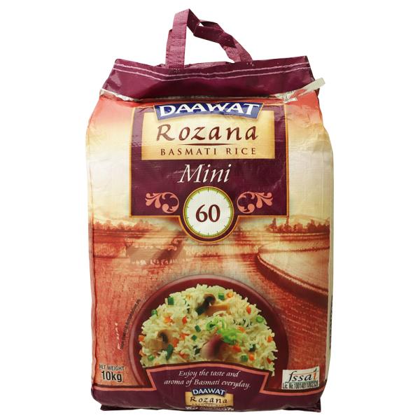 Daawat Rozana Mini 60 Basmati Rice 10 kg - JioMart
