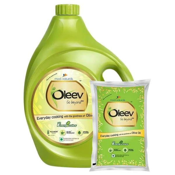 Oleev Active Blended Edible Vegetable Oil 5 L - JioMart