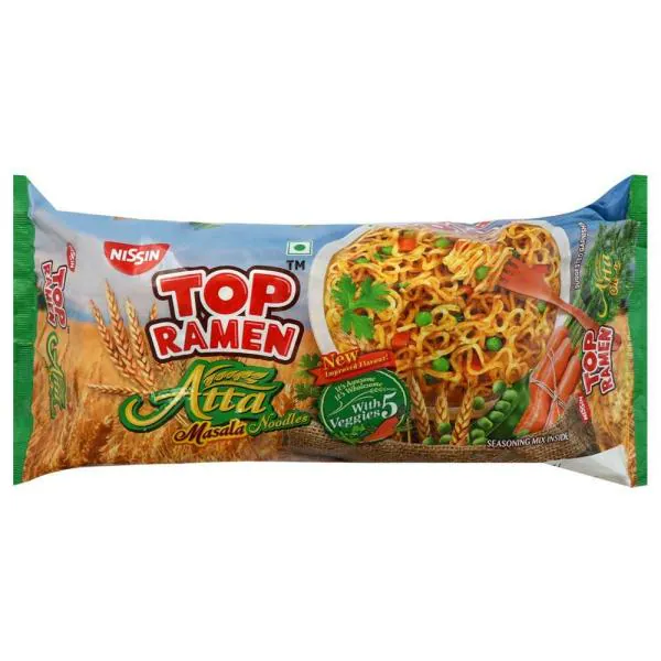 Top Ramen Masala Instant Atta Noodles With 5 Veggies 280 g - JioMart