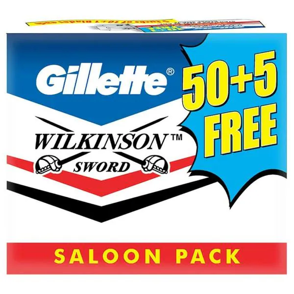 Gillette Wilkinson Sword Saloon Blades 50 pcs - JioMart