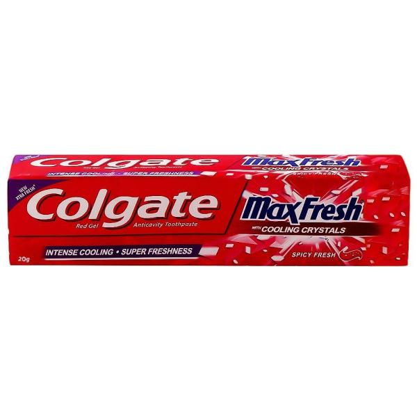 Colgate Max Fresh Spicy Fresh Red Gel Toothpaste 20 g - JioMart